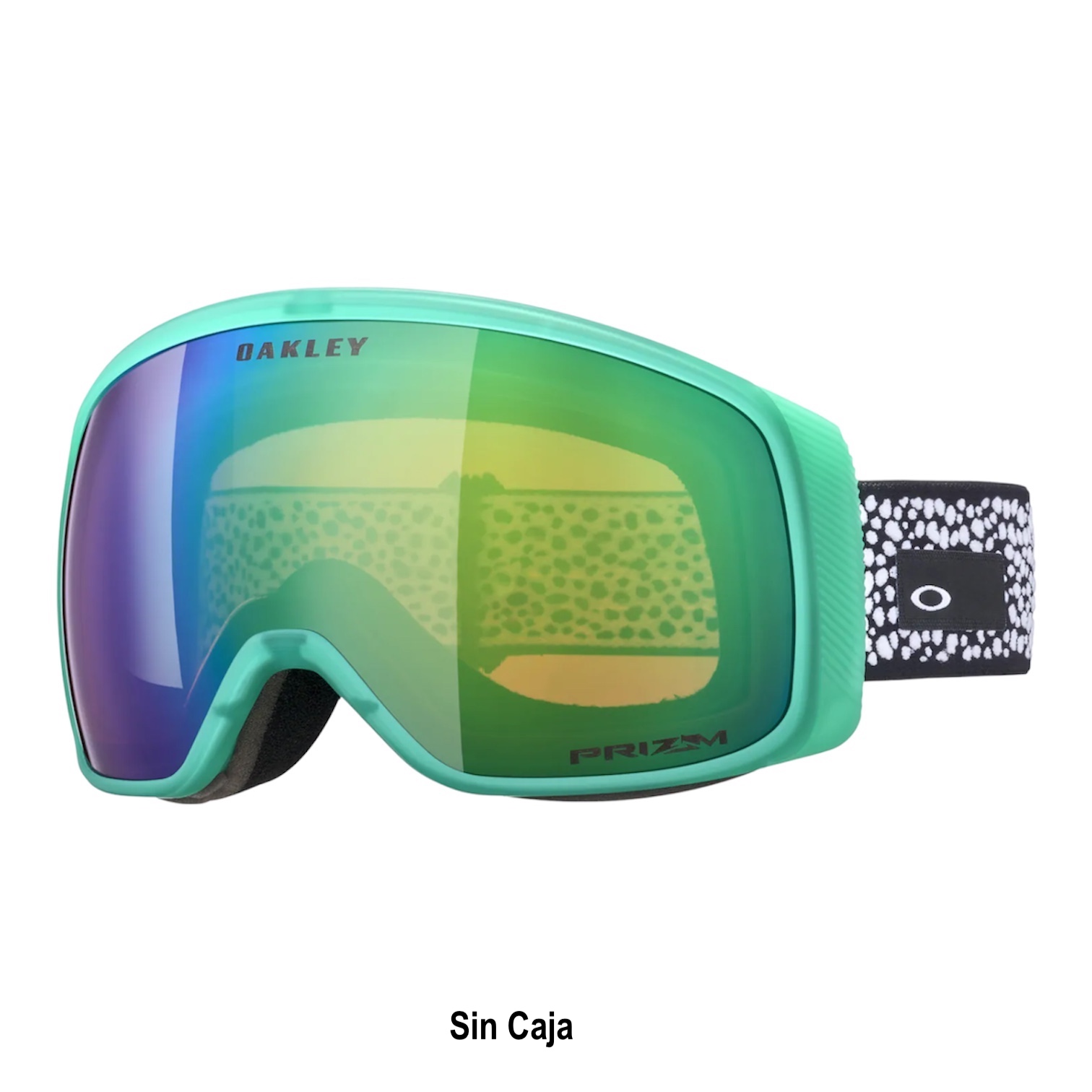 Antiparra Oakley Snow Flight Tracker M Black Habitat W/ Prizm Snow Jade ...