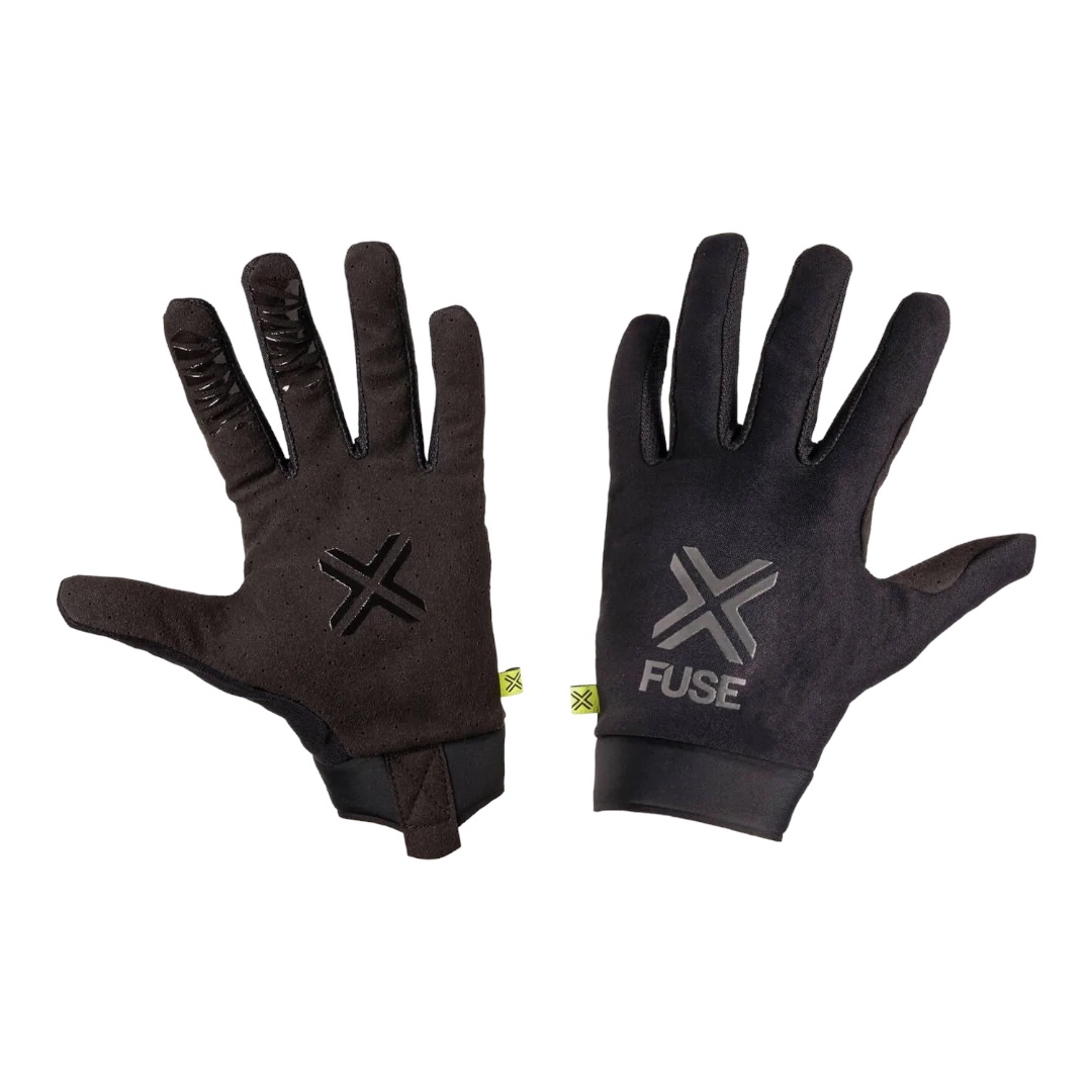 Guantes Fuse Omega Negro para Action Sports