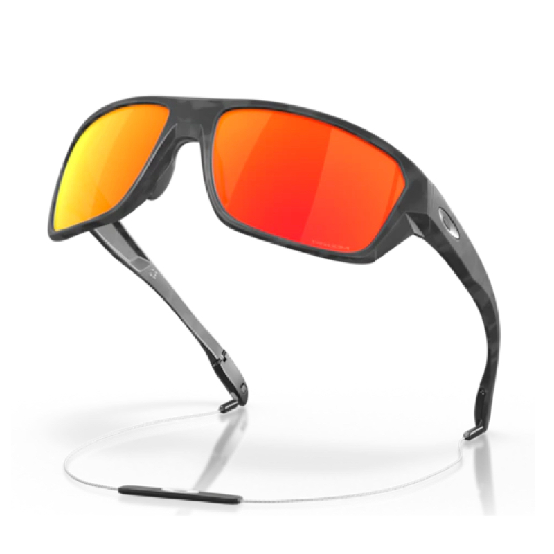 Lentes Oakley Split Shot Black Camoflauge Prizm Ruby