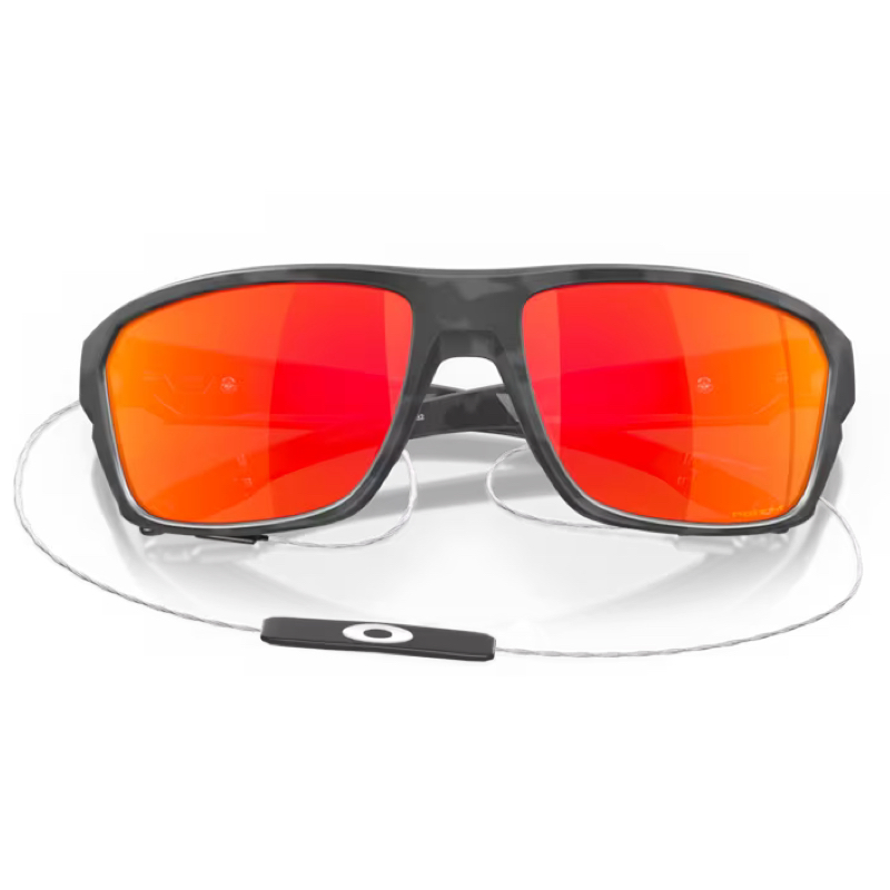 Lentes Oakley Split Shot Black Camoflauge Prizm Ruby